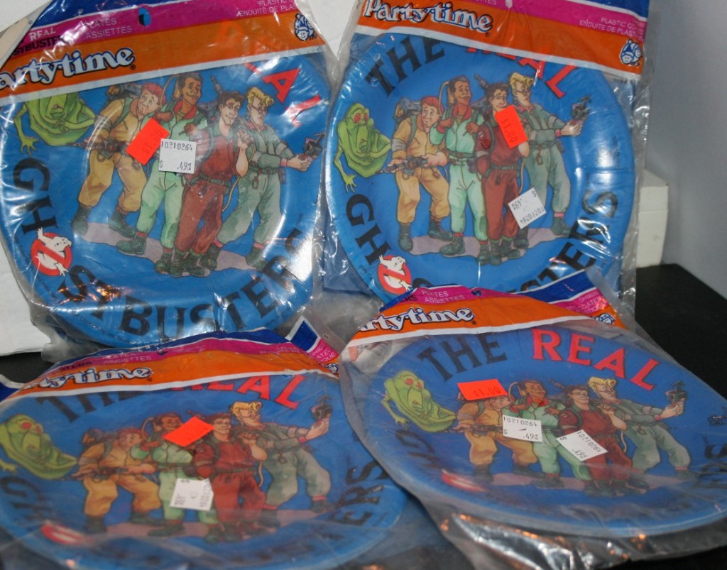 Party Time The Real Ghostbusters Plates – Ecto-Containment