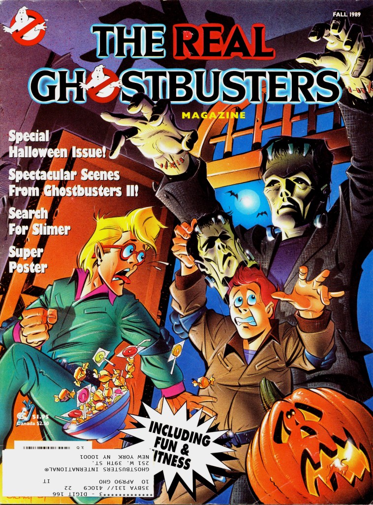 The Real Ghostbusters Magazine Fall ’89 Regular Cover – Ecto-Containment